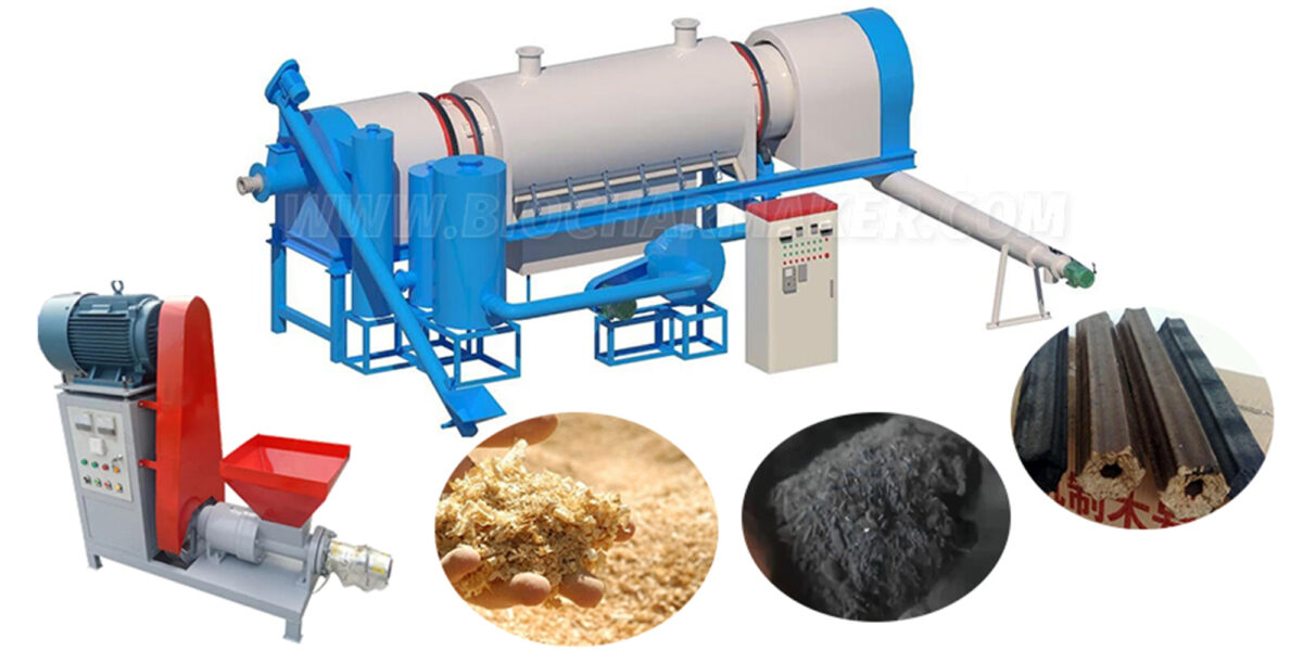 How To Make Charcoal From Sawdust | Carbonization Plans